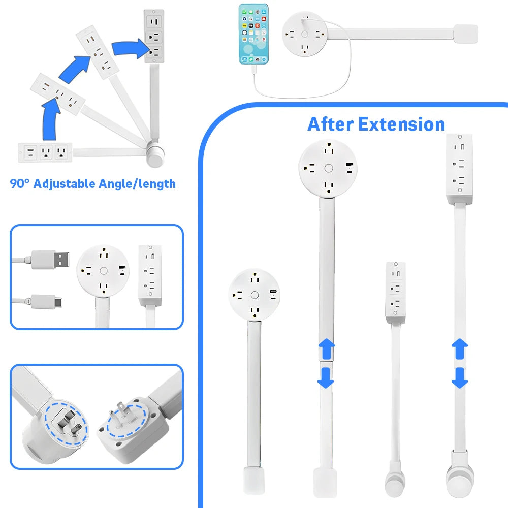 Adjustable Electrical Outlet Extender 🔌 – Galactic Goods